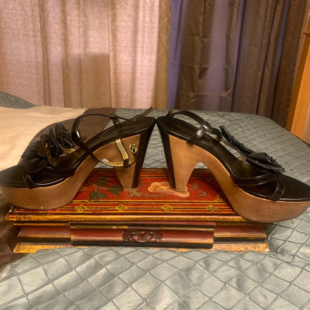 Coach Wedge Sandal (Jeanna) - Gem